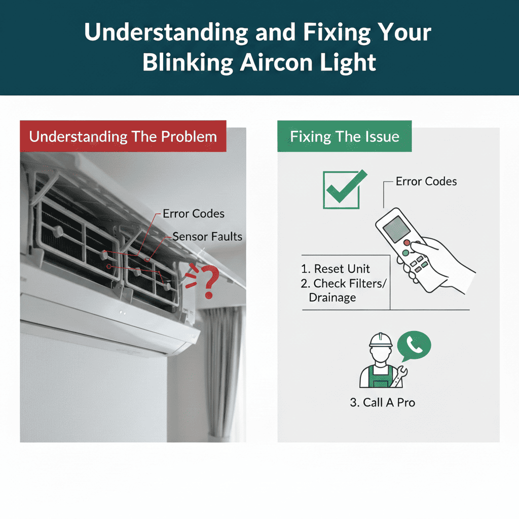 How To Fix Aircon Light Blinking? Complete Singapore Guide